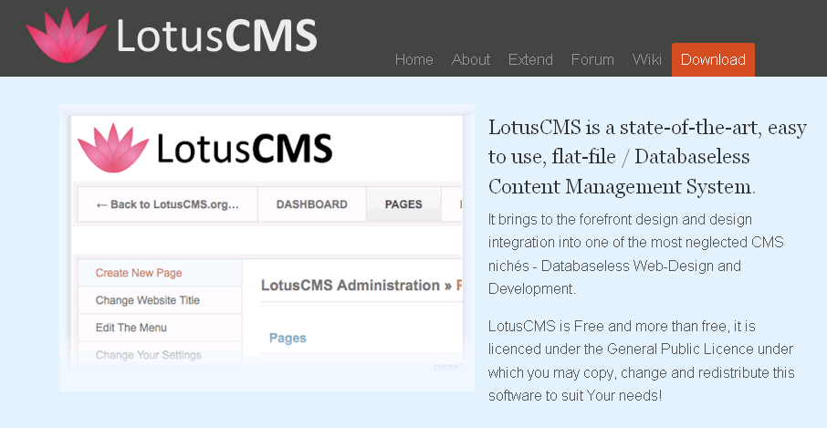 13 Simple & Lightweight but Powerful & Free CMS Solutions