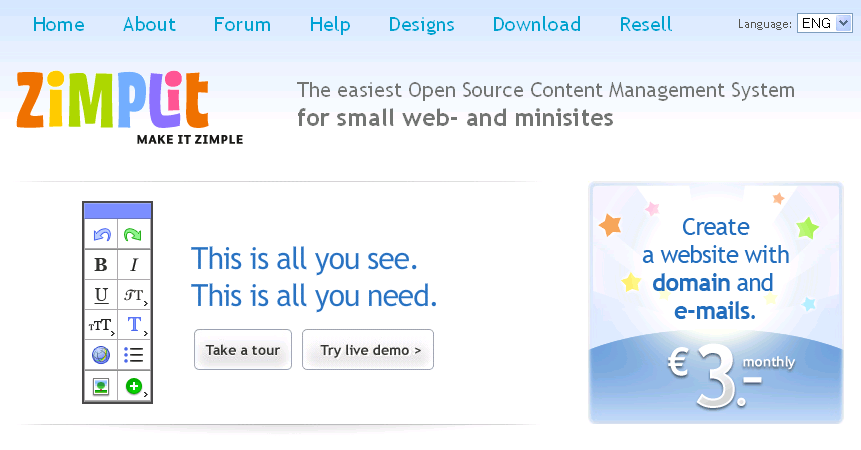 13 Simple And Lightweight But Powerful And Free Cms Solutions