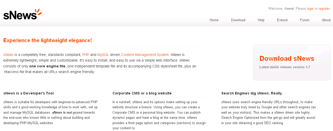 13 Simple & Lightweight but Powerful & Free CMS Solutions