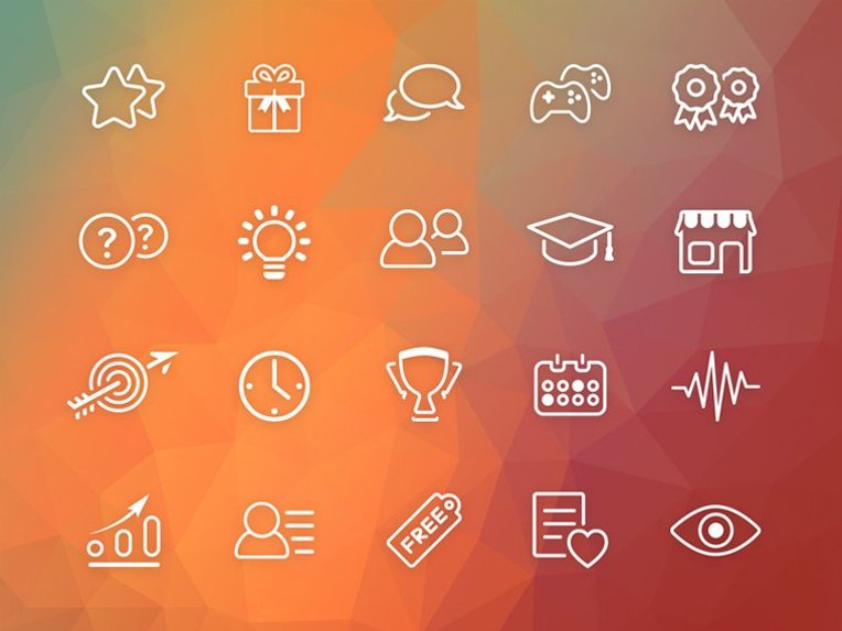 Beautiful fonts, icons, vectors for designer in January 2015